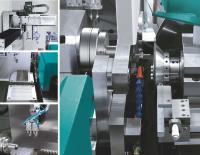 China H3 Hotman Intelligent Step Down Grinding Machine CNC Surface Online Measuring System 320mm Diameter 600mm Center Distance for sale