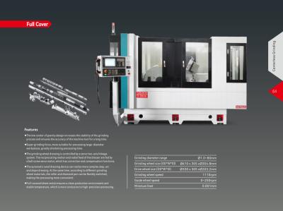 China HOTMAN FX-20G CNC Centerless Grinding Machine 0.01mm Accuracy 2-7.5kw for sale