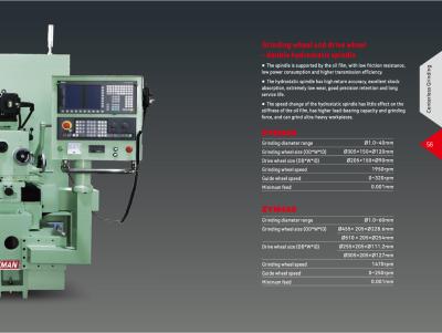 China HOTMAN FX-20G CNC Centerless Grinding Machine for Hardened Alloy Steel CE Certified for sale