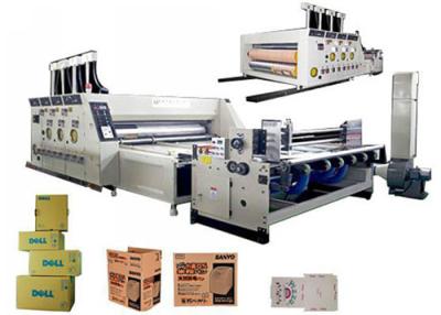 China Automatic Flexo Printing and Die Cutting Machine 1200×2200mm to 1400×2500mm with 60 Sheets/Min Speed and PLC Control for sale