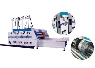 China Semi-Automatic Printer Slotter for Corrugated Cartons - 1-4 Color Printing, 50-80 Sheets/Min Speed, 1200-1800mm Width for sale