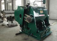 China Carton Die Cutting and Creasing Machine with Heavy Flywheel & Alloy Copper Bearings for Packaging Industry for sale