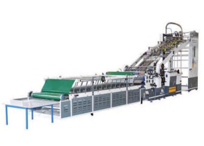 China Flute Laminator Machine 1300x1100mm Maximum Size with 0-100 Sheets/min Speed and ±1.5mm Precision for sale