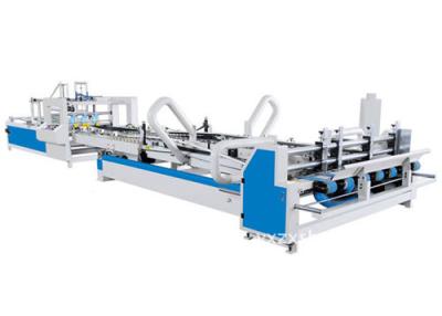 China High Speed Automatic Folder Gluer Machine 5000-10000 Sheets/Hour with 380V Power and Touch Screen Control for sale