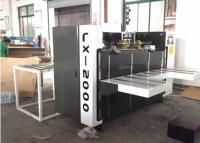 China Double Servo Semi-Automatic Nail Box Machine with 4500mm Length and 450 Staples Speed for Carton Packaging for sale