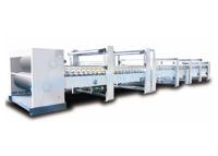 China SM-F Double Facer Corrugated Board Machine - 1400-2500mm Width, 16 Heating Plates for 3/5/7 Layer Production for sale