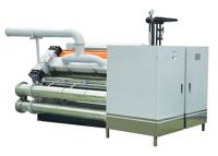 China SF-280A Single Facer Corrugated Board Machine - 80 m/min Speed, 1400-1800 mm Width, 280 mm Roller Diameter for sale