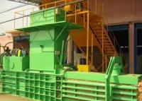 China Automatic Baler with PLC Control for Waste Paper & Cardboard Compression - Hydraulic System & PVC Conveyor for sale