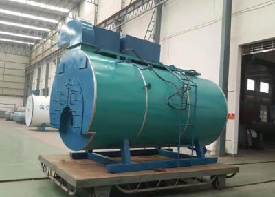 China WNS Series Fuel Gas Condensing Steam Boiler - 3-Pass Wet Back Design with 100%+ Thermal Efficiency for sale