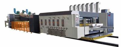 China GYKM 2800mm 5-Color Flexo Printing Line with 1200×2800mm Capacity and 240 Sheets/Min Speed for sale