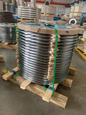 China 0.37mm x 15.1mm 304Ni8.5 Precision Stainless Steel Strip Cold Rolled Coil for Tube for sale