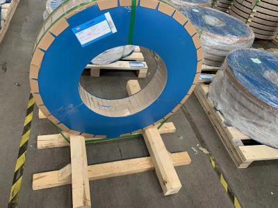 China 304 Stainless Steel Strip Coil 0.15mm x 400mm BA 2B Surface Narrow Strip for sale