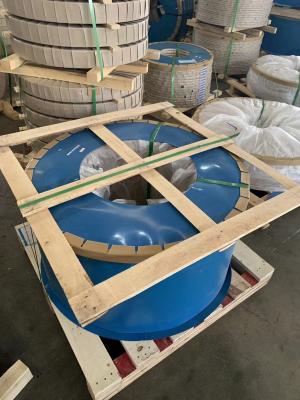 China SS304 0.25mm x 350mm Cold Rolled Stainless Steel Strip JISG4313 BA 2B Surface for sale
