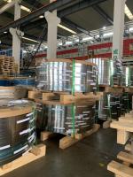 China 316L Stainless Steel Strip Coil 0.15mm x 26.5mm BA Finish Precision Strip for sale