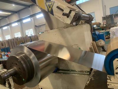 China 316L Stainless Steel Strip Coil 0.3mm x 79.5mm 2BB Finish Precision Cold Rolled for sale