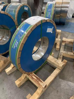 China Cold Rolled 304 Stainless Steel Strip 0.24mm x 74.5mm Ultra Thin Foil for sale