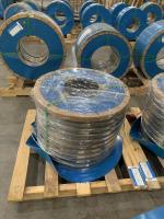 China ASTM 301 Stainless Steel Coil Strip 0.4mm Thickness 29mm Width Flexible Metal for sale