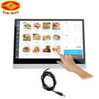 China Tempered Glass Multi Touch LCD Monitor 15 Inch With 8ms Response Time for sale
