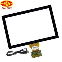 China 12.1 Inch TFT Capacitive LCD Touch Screen For Free Standing Poster Display for sale