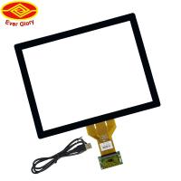 China Custom LCD EETI Capacitive Touch Panel , 15 Inch Capacitive Touch Screen For Gaming for sale