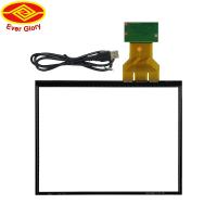 China 12.1 Inch Industrial Touch Panel LCD With USB I2C RS232 Interface For Transportation for sale