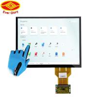 China 12.1 Inch Industrial Touch Panel LCD With USB I2C RS232 Interface For Transportation for sale