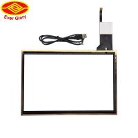 China Flexible LCD Waterproof Touch Panel , USB Port TFT Touchscreen Projected Capacitive for sale