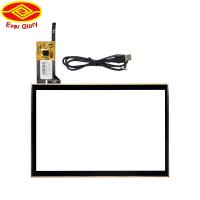 China Flexible LCD Waterproof Touch Panel , USB Port TFT Touchscreen Projected Capacitive for sale