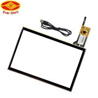 China Flexible LCD Waterproof Touch Panel , USB Port TFT Touchscreen Projected Capacitive for sale