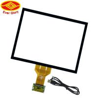 China 43 Inch Projected Capacitive Touch Screen Panel Multitouch Points for sale
