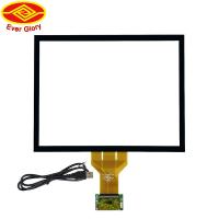 China 43 Inch Projected Capacitive Touch Screen Panel Multitouch Points for sale