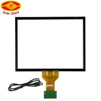 China 43 Inch Projected Capacitive Touch Screen Panel Multitouch Points for sale