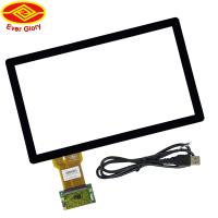 China Industrial LCD Multi Touch Screen Panel 27 Inch With EETI Controller for sale