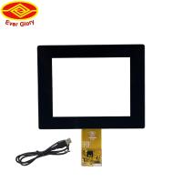 China 5.7 Inch Waterproof Capacitive LCD Touch Screen Multitouch For Kiosk Coffee Table for sale