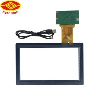 China 17 Inch LCD Touch Screen PCAP Tempered Glass Sensor With USB Port for sale