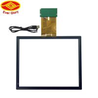 China 17 Inch Waterproof Touch Panel Screen Projected Capacitive For Transportation for sale
