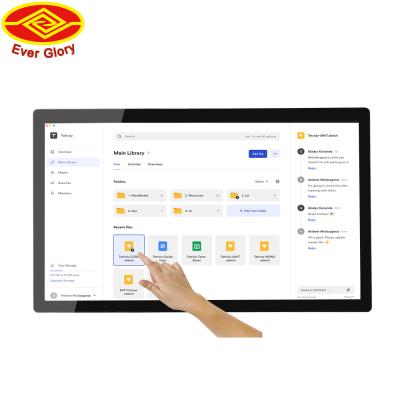 China Multi Touch LCD Touch Screen Monitor 21.5 Inch Water Resistant Shock Resistant for sale