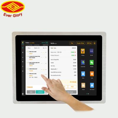 China 15 Inch Industrial Panel PC Glare Resistant 1000cd/M2 High Brightness for sale