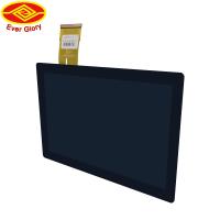 China 13.3 Inch Industrial Touch Screen Display Panel Transparent Tempered Glass Material for sale