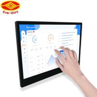 China 13.3 Inch Multi Industrial Touchscreen Monitor High Contrast Performance 72% NTSC Color Coverage for sale