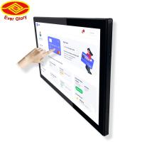 China 27 Inch Capacitive Touchscreen Monitor No Pressure Activation Force For Windows / Mac / Android for sale