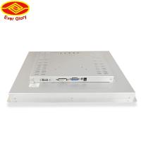 China 15 Inch 10 Point Touch Screen Monitor WaterProof Ip65 Power Consumption 25W for sale