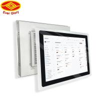 China 15 Inch 10 Point Touch Screen Monitor WaterProof Ip65 Power Consumption 25W for sale