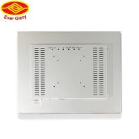 China 15 Inch 10 Point Touch Screen Monitor WaterProof Ip65 Power Consumption 25W for sale