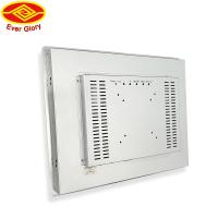 China 15 Inch 10 Point Touch Screen Monitor WaterProof Ip65 Power Consumption 25W for sale