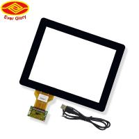 China 12.1 Inch Waterproof Touch Panel RS232 G+G Weatherproof Touchscreen 12.1 Inch IP65 for sale