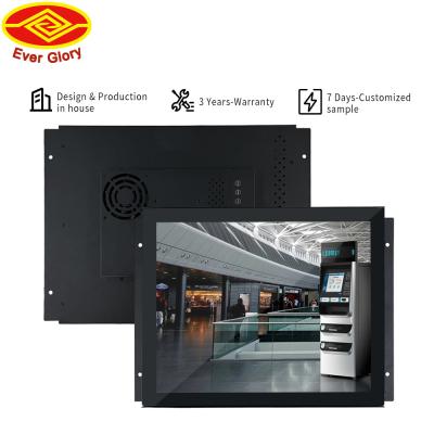 China 15 Inch LCD Touch Monitor 72% NTSC Color Gamut Self-Terminal Touch Built-In Speakers for sale