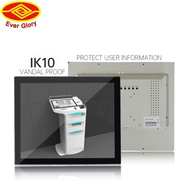 China 17 Inch Optical Bonding Industrial Panel PC Power Adaptor And Remote Control Function for sale