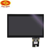 China 13.3 Inch Black Touch Screen Display With 3M Tape 7H Pencil Surface Hardness for sale
