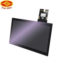 China 13.3 Inch Black Touch Screen Display With 3M Tape 7H Pencil Surface Hardness for sale